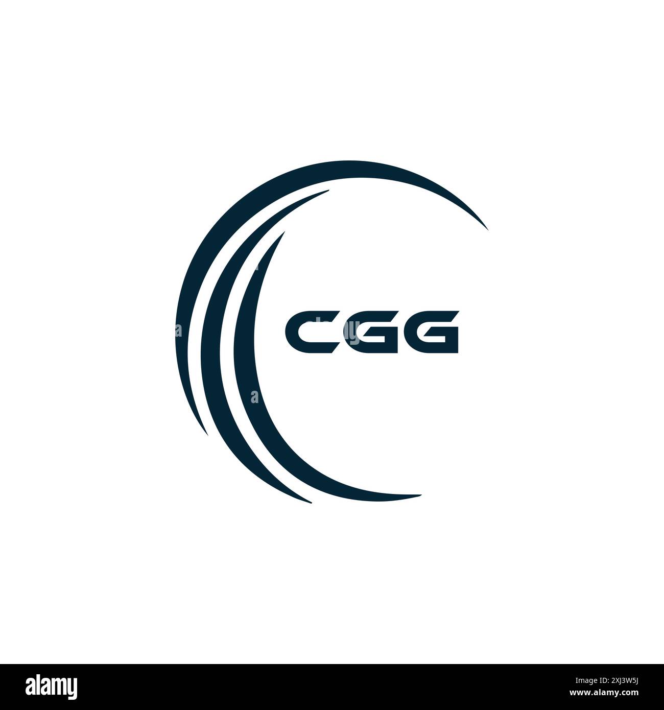 CGG logo. C G G design. White CGG letter. CGG, C G G letter logo design ...