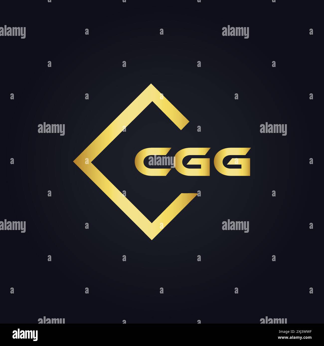 CGG logo. C G G design. White CGG letter. CGG, C G G letter logo design ...