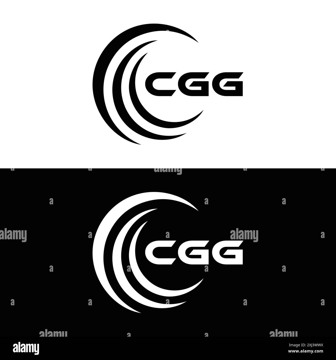 Cgg gold logo hi-res stock photography and images - Alamy