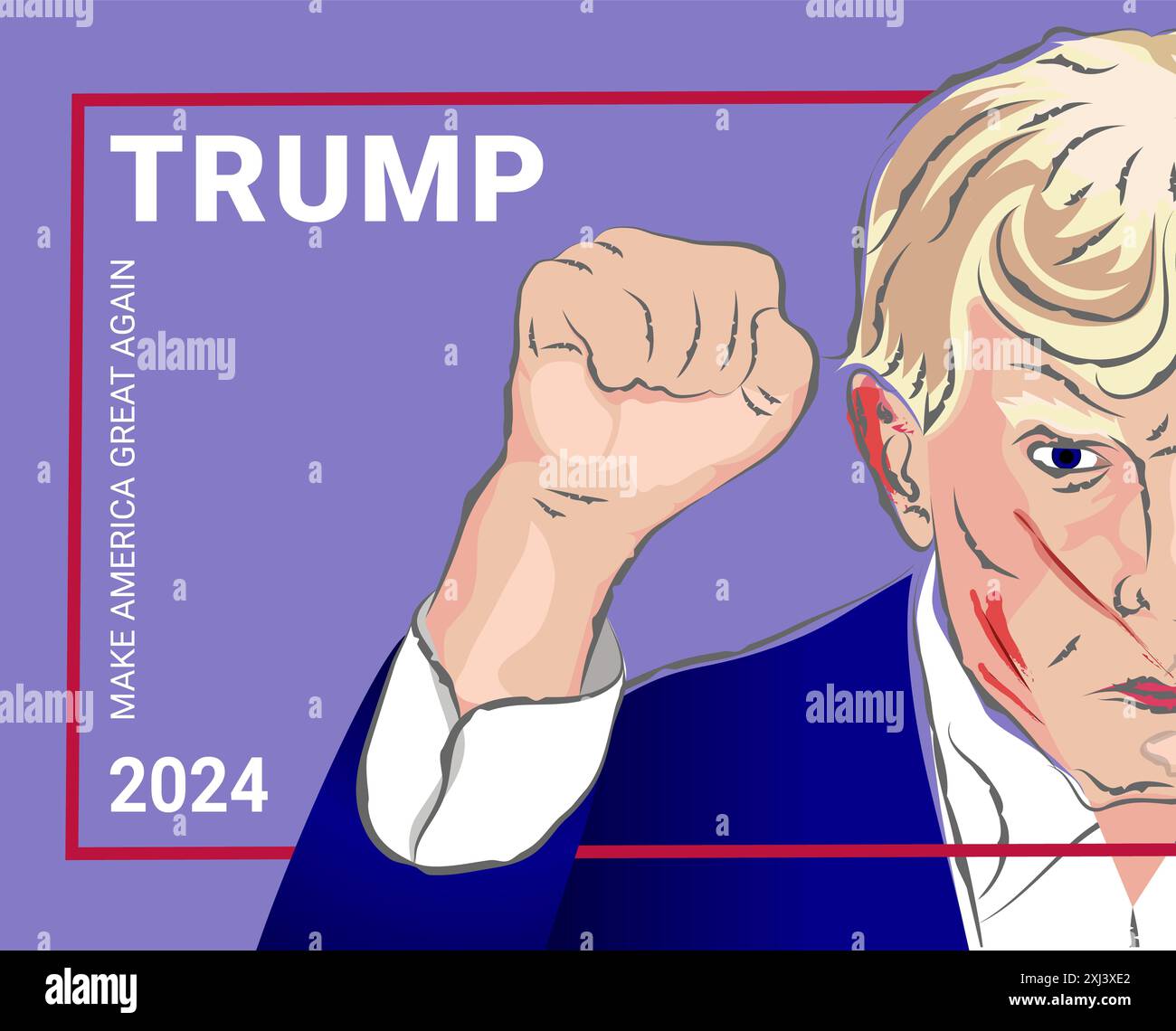 Slogan text america campaigning elections candidate place for text copy ...