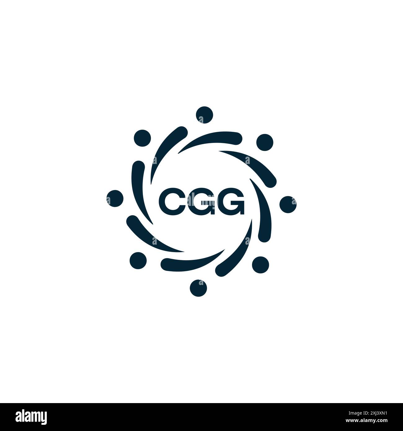 CGG logo. C G G design. White CGG letter. CGG, C G G letter logo design ...