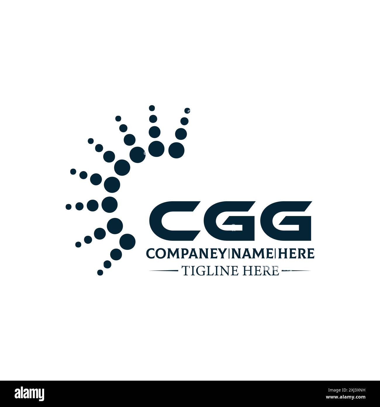 CGG logo. C G G design. White CGG letter. CGG, C G G letter logo design ...