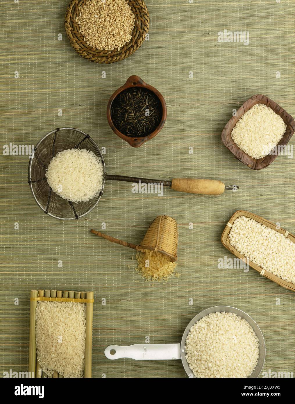 Rice selection hi-res stock photography and images - Alamy