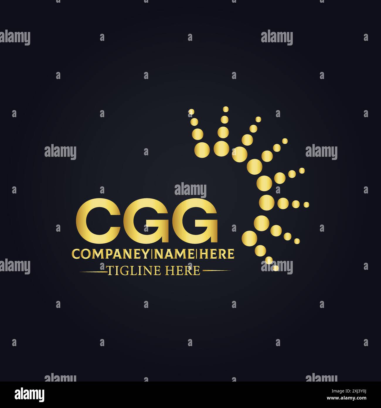 CGG logo. C G G design. White CGG letter. CGG, C G G letter logo design ...
