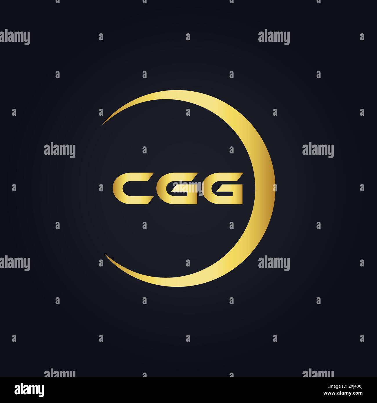 CGG logo. C G G design. White CGG letter. CGG, C G G letter logo design ...