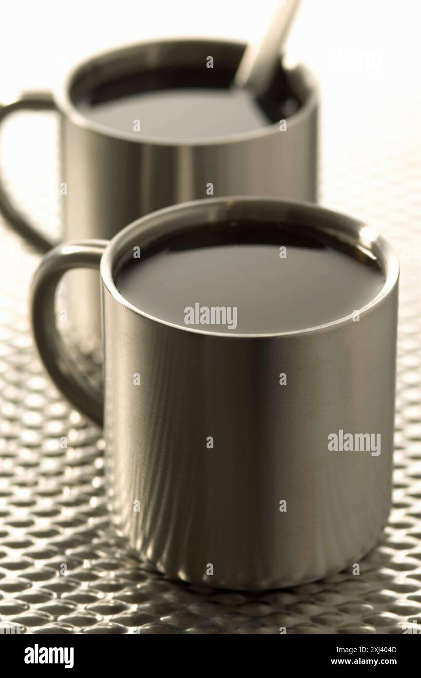 cups of coffee Stock Photo - Alamy
