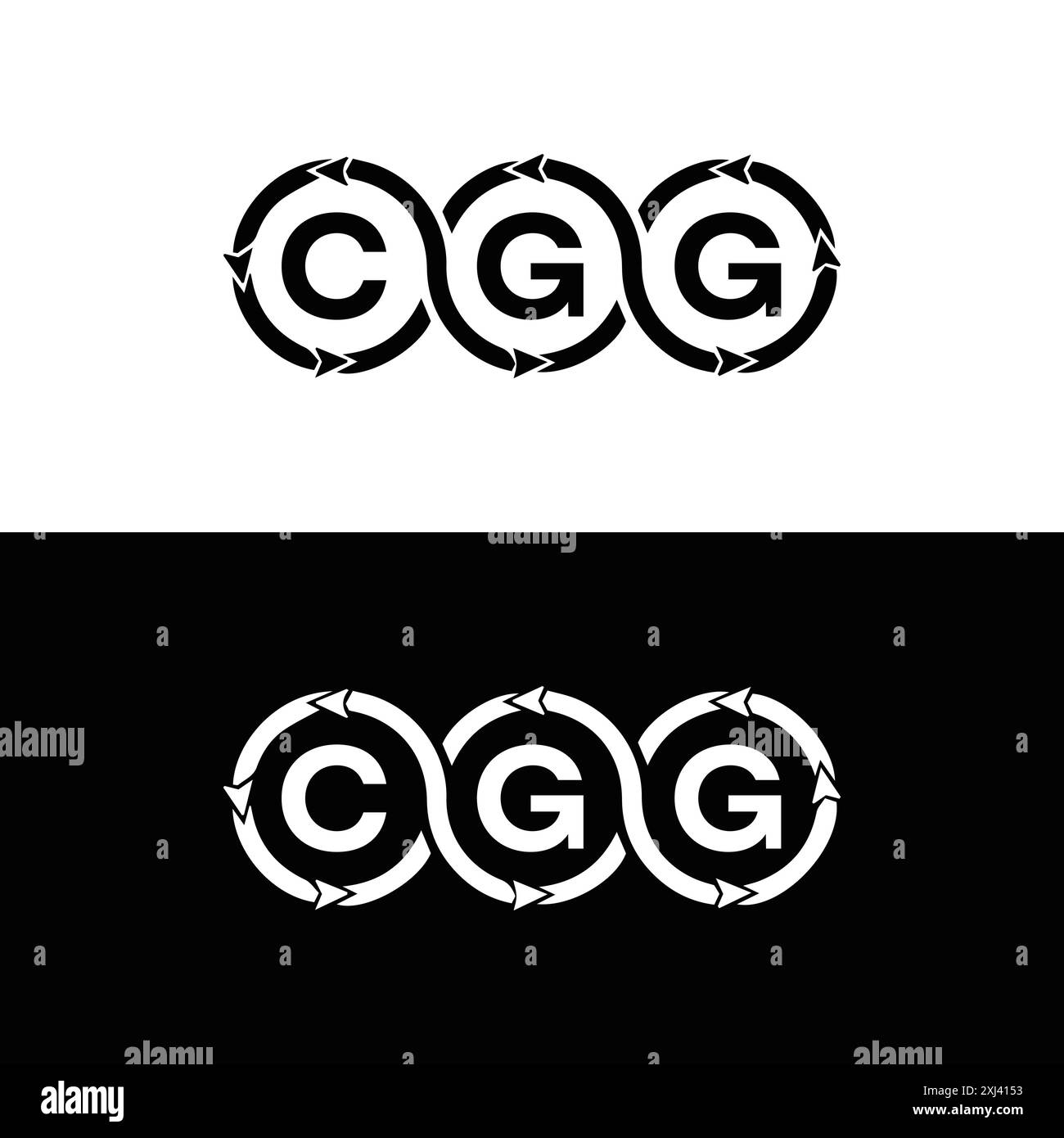 Cgg gold logo hi-res stock photography and images - Alamy