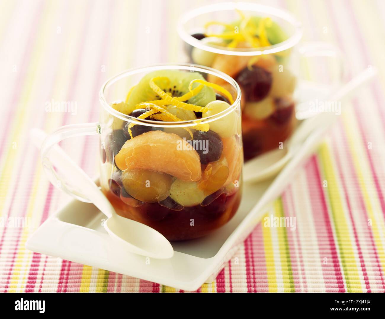 stewed autumn fruit (filmed recipe Stock Photo - Alamy