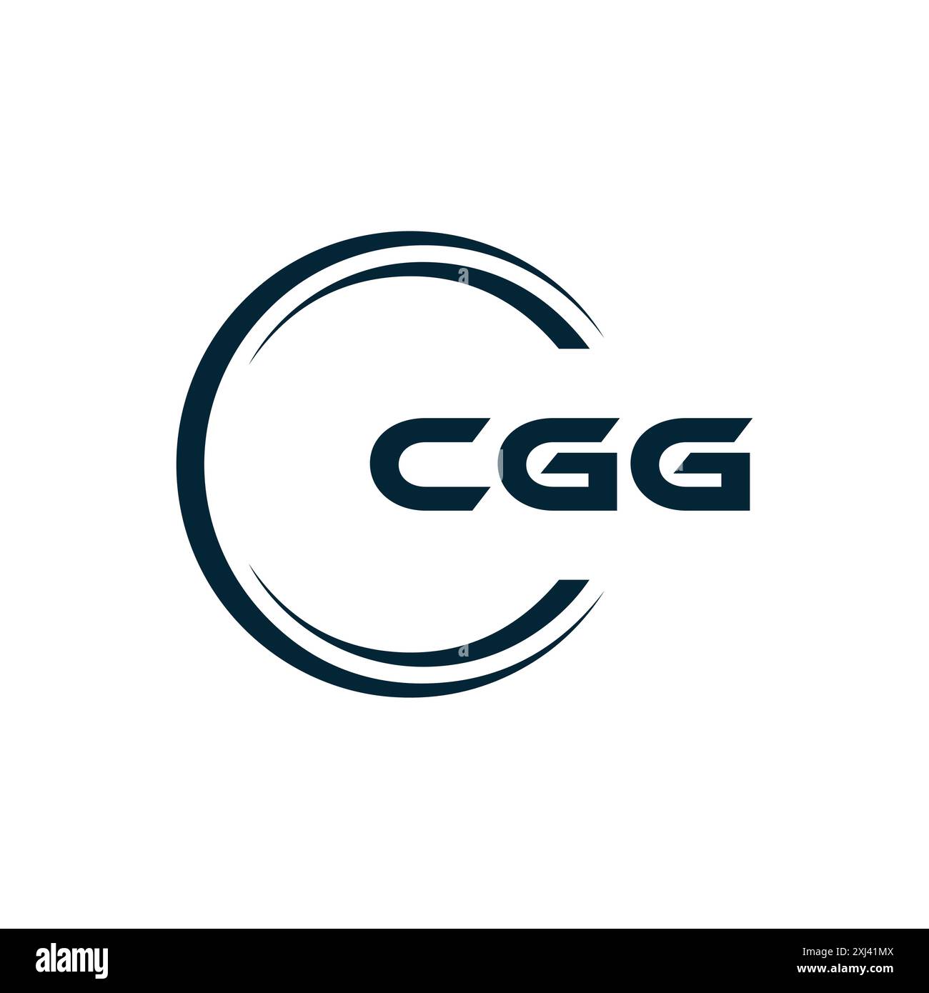 CGG logo. C G G design. White CGG letter. CGG, C G G letter logo design ...