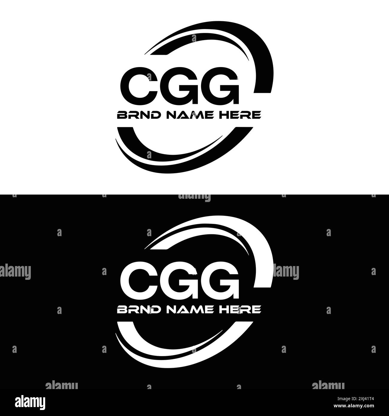 CGG logo. C G G design. White CGG letter. CGG, C G G letter logo design ...