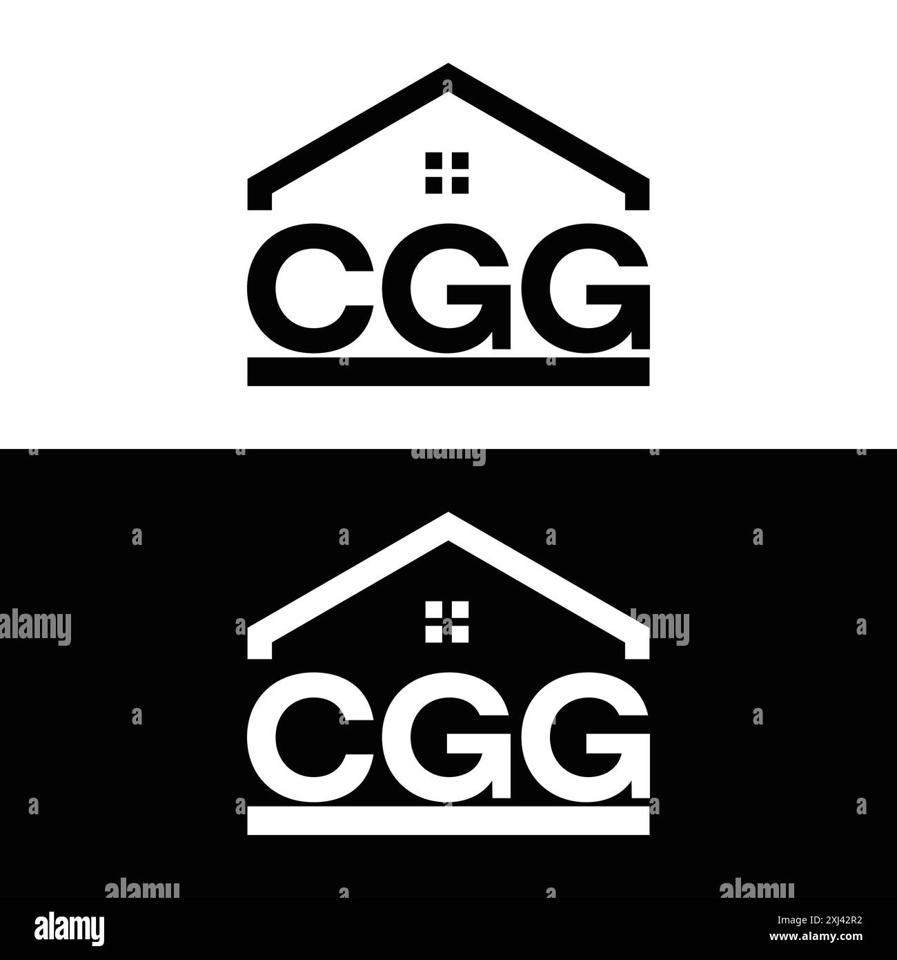 CGG logo. C G G design. White CGG letter. CGG, C G G letter logo design ...