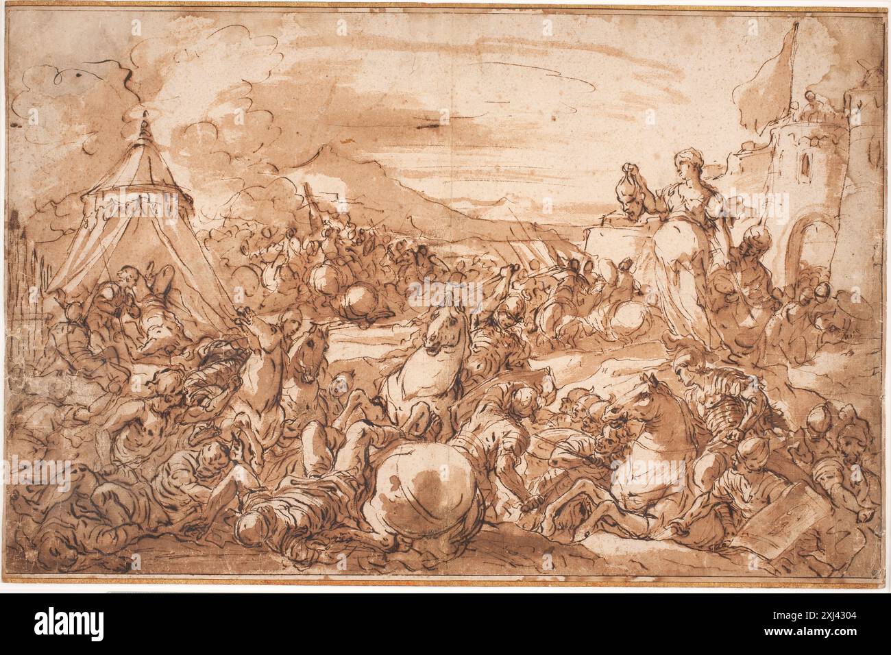 The triumph of Judith Malinconico, Nicola 1663 - 1721, Giordano, Luca ...