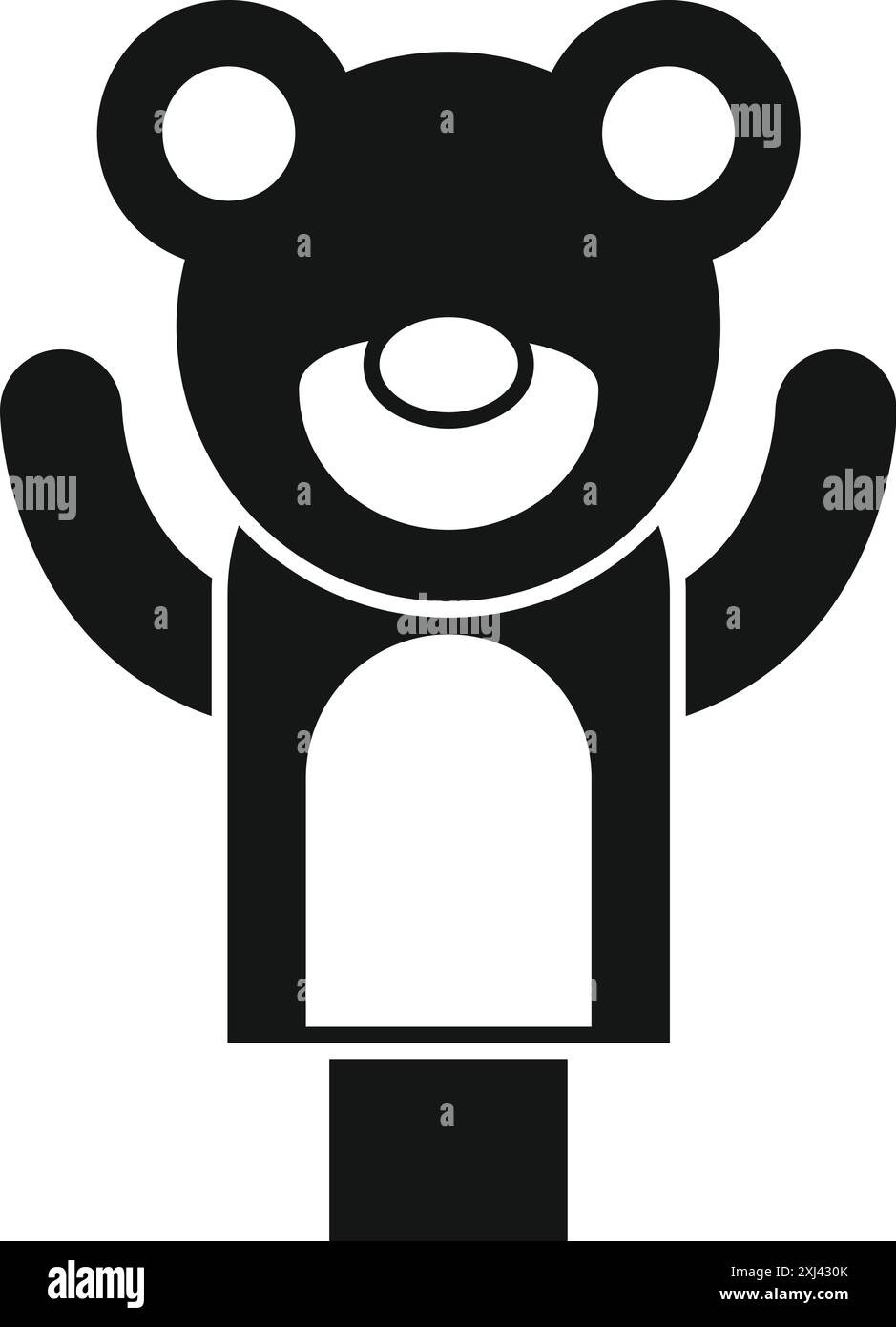 Happy toy no people Stock Vector Images - Alamy