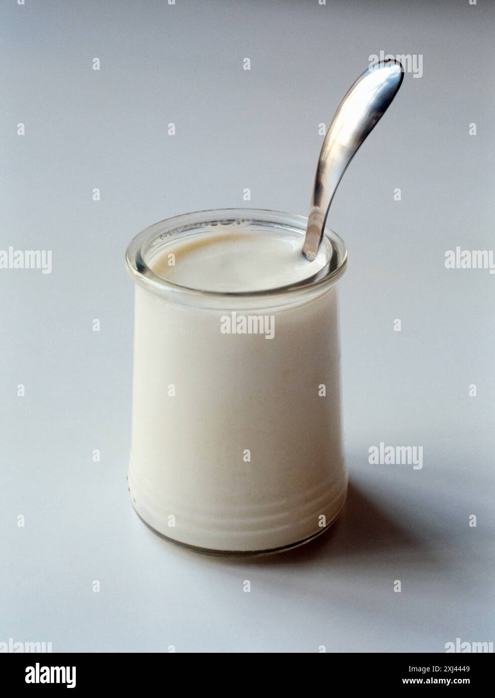 pot of Yoghurt Stock Photo - Alamy