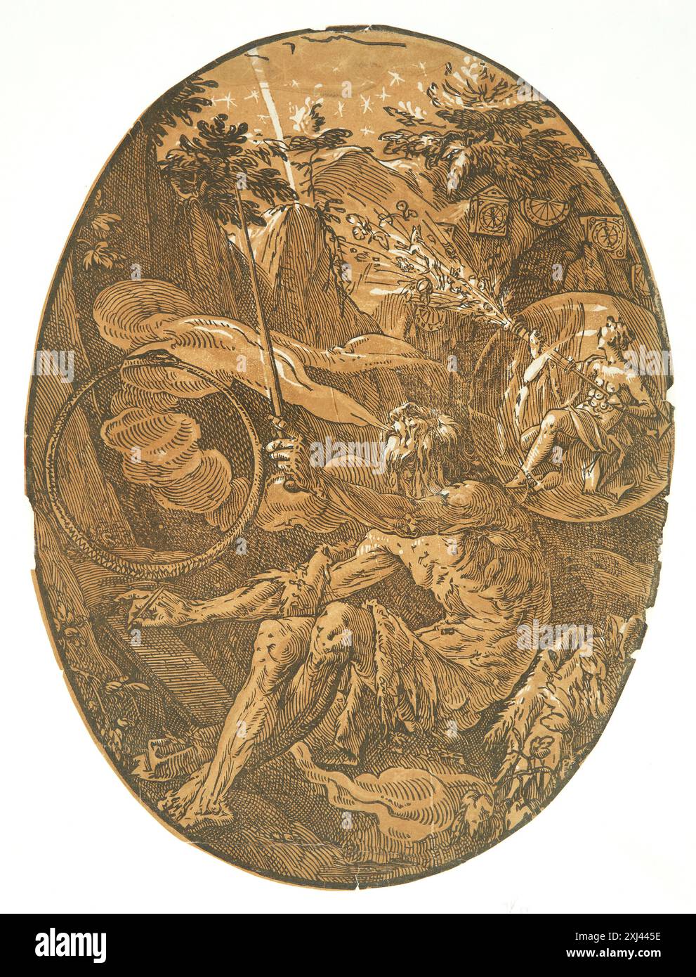 Dramatic chiaroscuro light Cut Out Stock Images & Pictures - Alamy