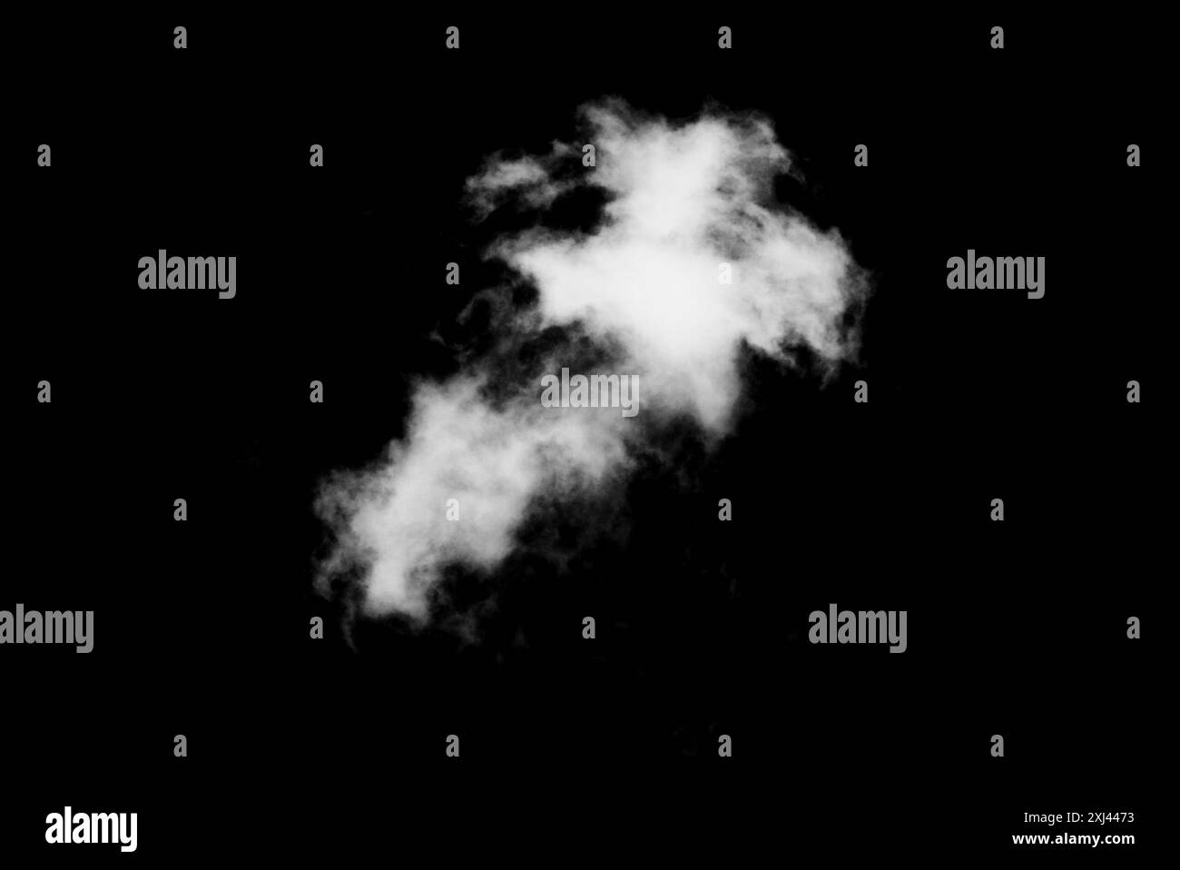 Cloud, smoke, black background, Sky fog natural Stock Photo - Alamy