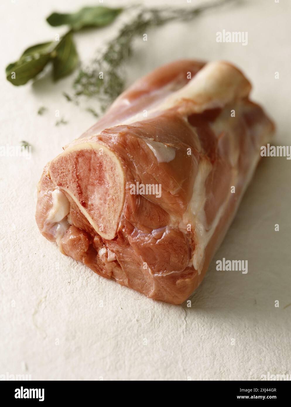 Shin of lamb Stock Photo - Alamy