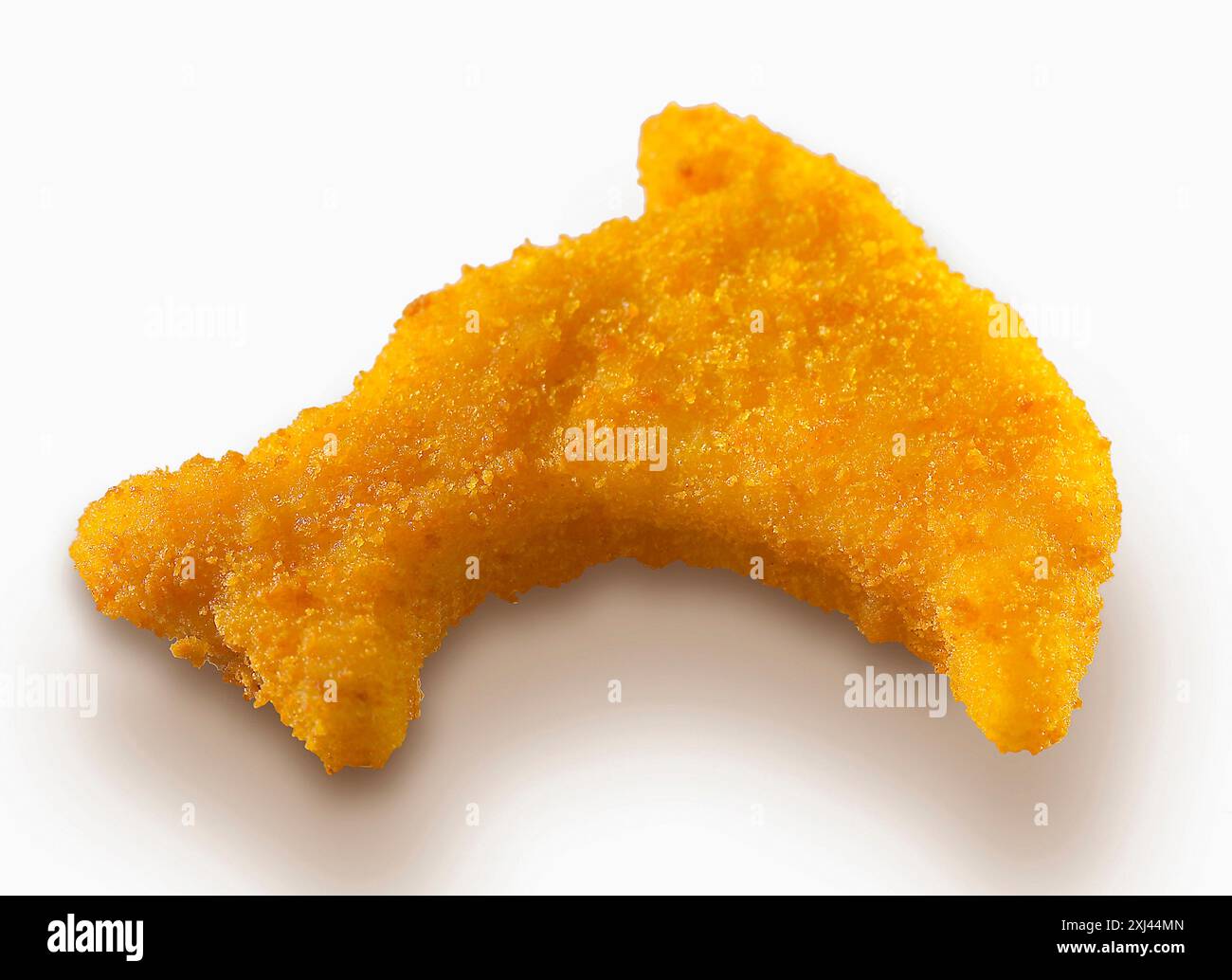 Dolphin shaped fish finger Stock Photo - Alamy