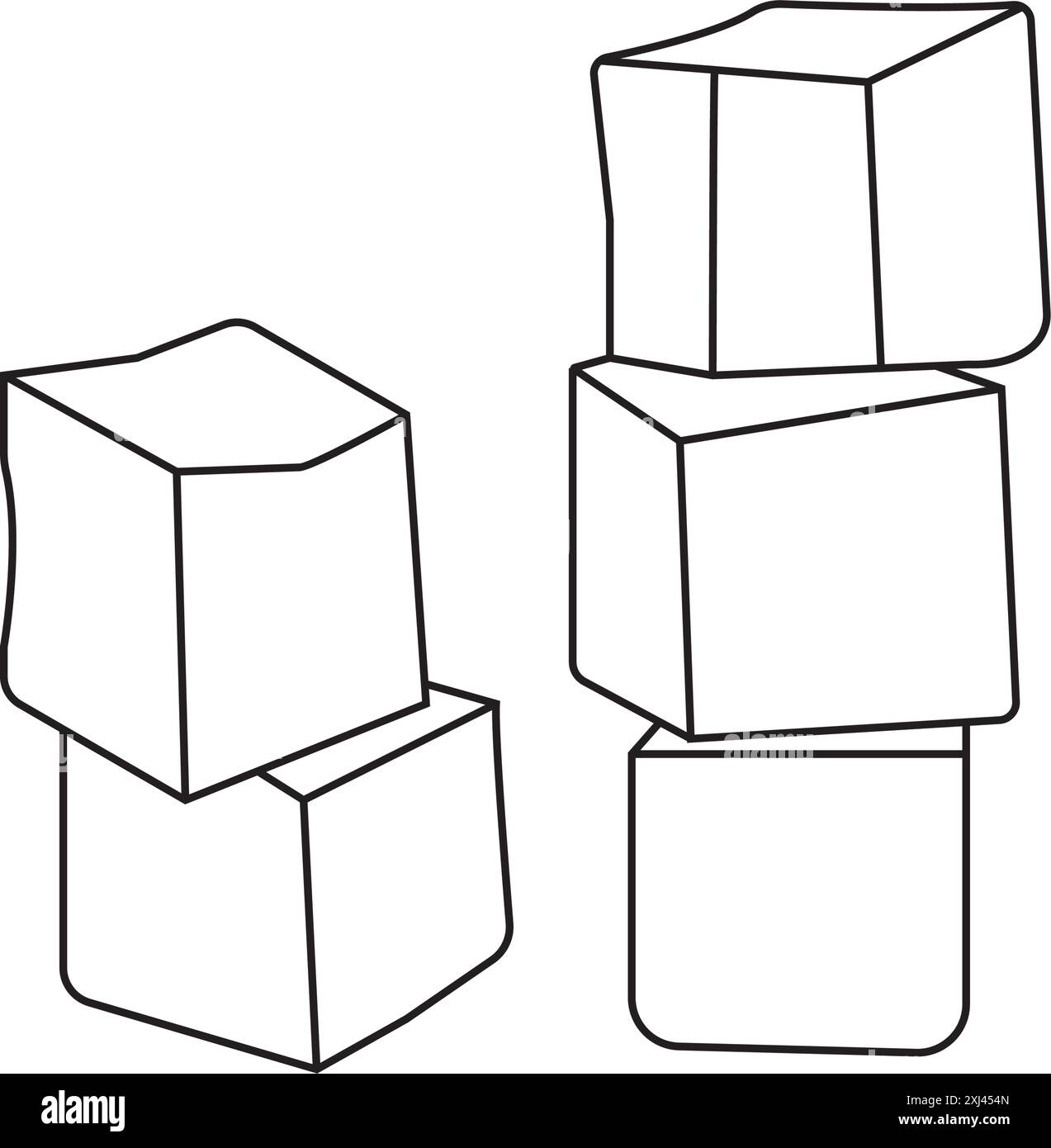 Ice perspective Stock Vector Images - Alamy