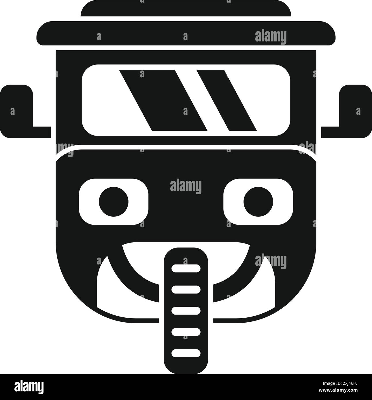 Black silhouette icon of a three wheeled motor taxi cab, common in ...