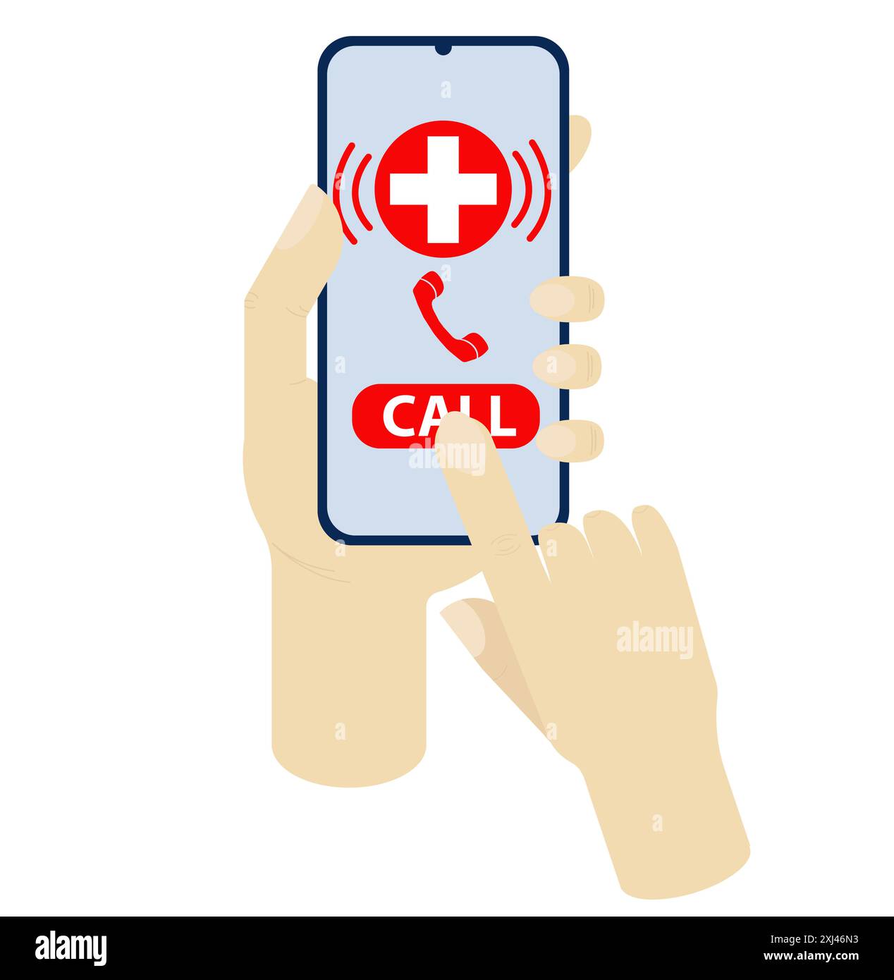 Number e ambulance Stock Vector Images - Alamy