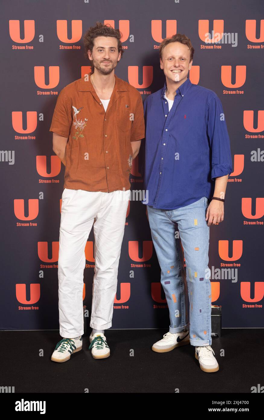 EDITORIAL USE ONLY James Briefel and George Pundek attend the launch of ...