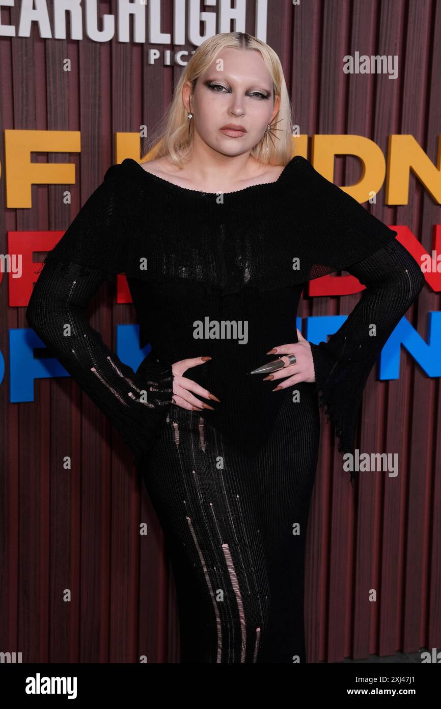 COBRAH attends the Searchlight Pictures premiere of "Kinds of Kindness ...