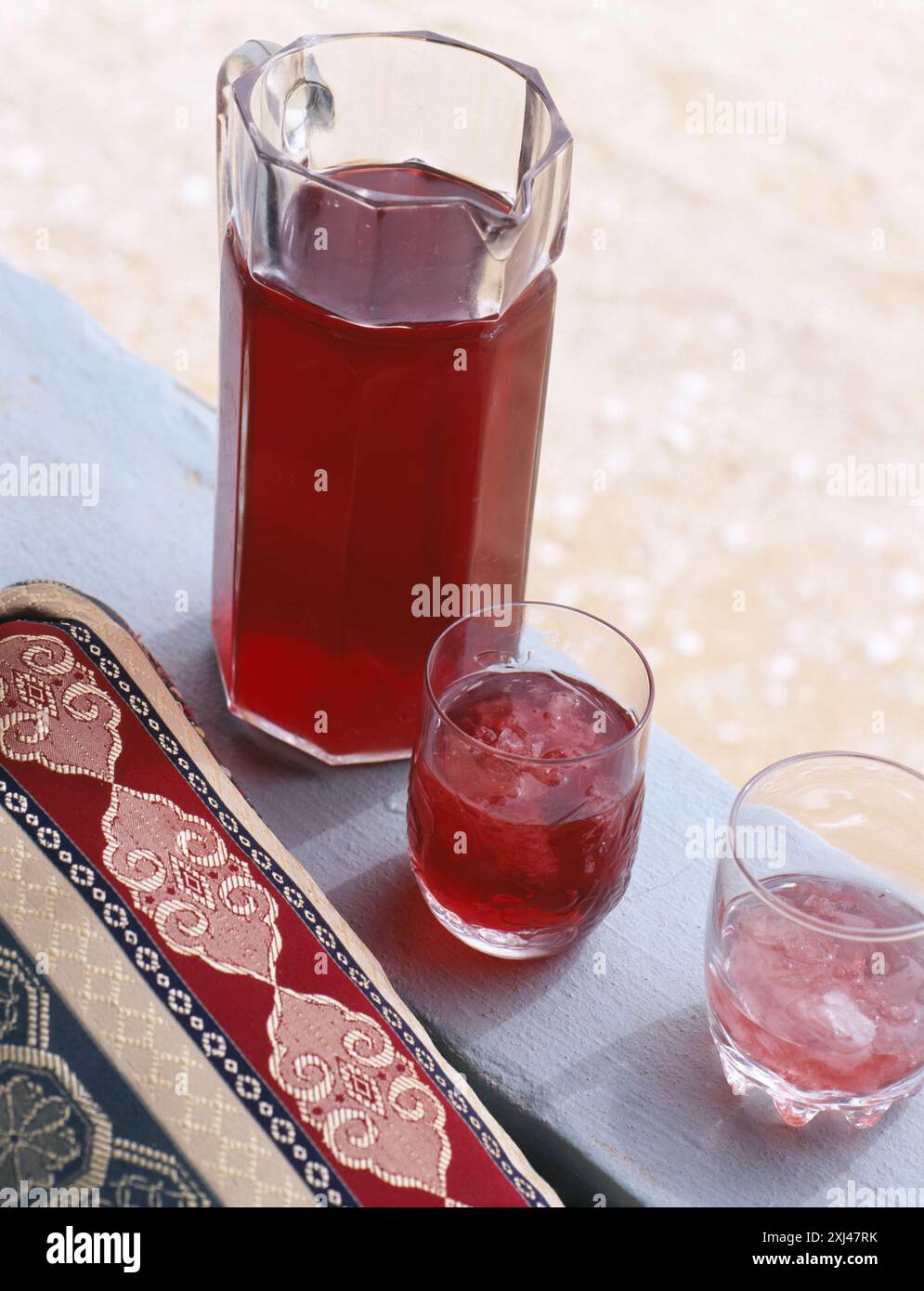 Bissap juice hi-res stock photography and images - Alamy