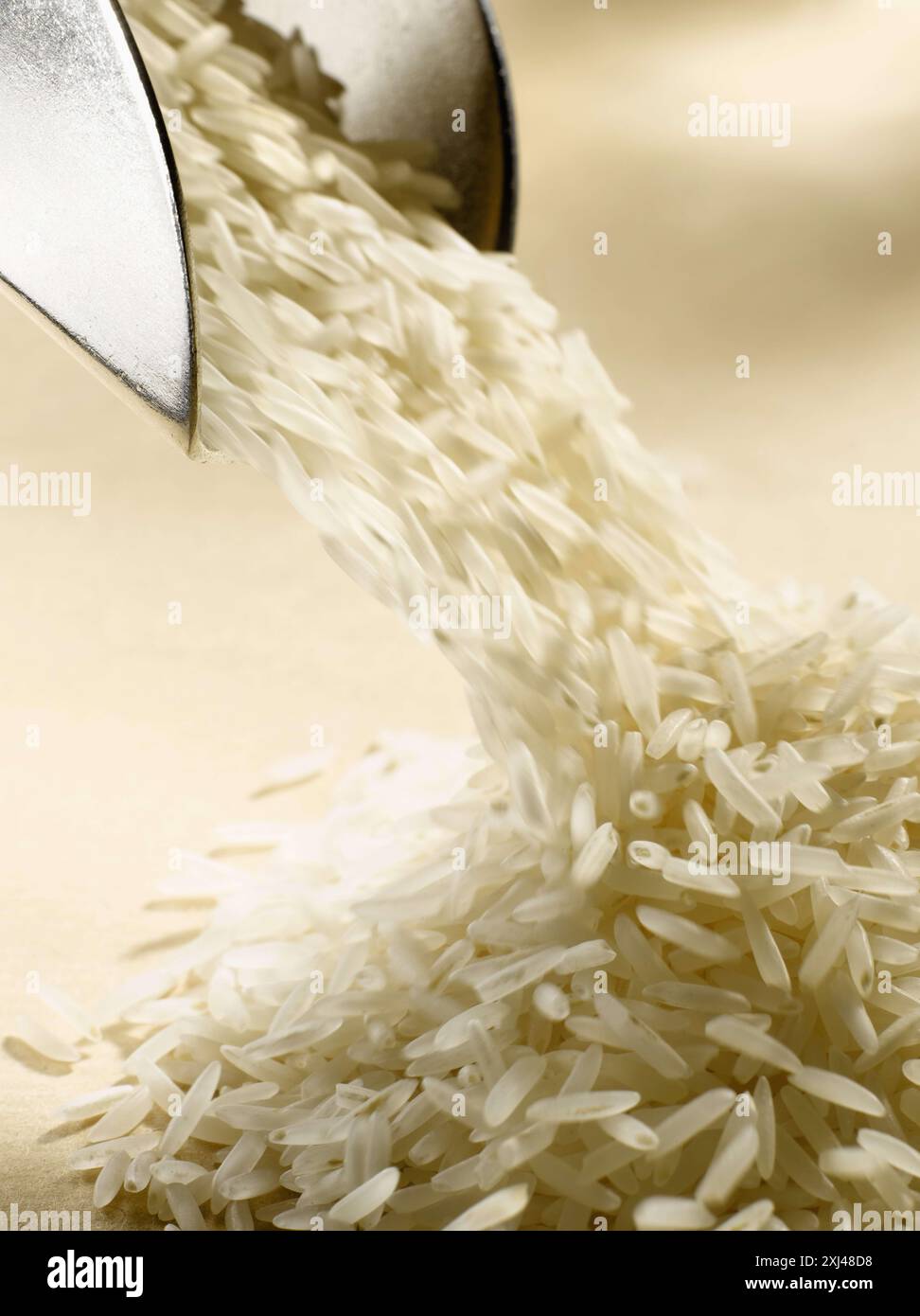 White basmati rice Stock Photo - Alamy
