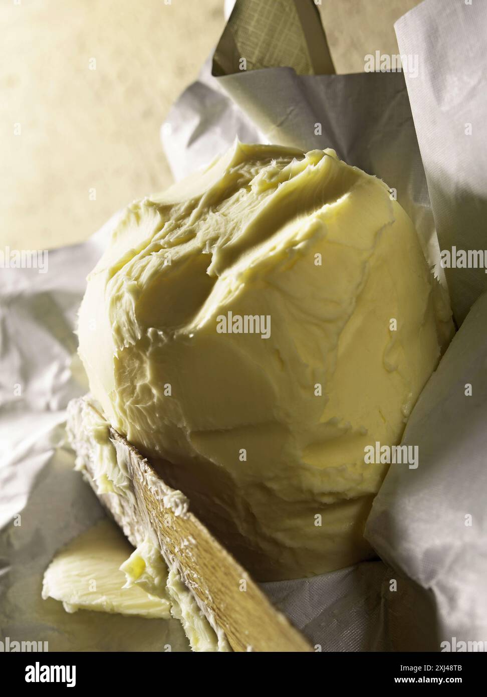 Slab of butter Stock Photo - Alamy