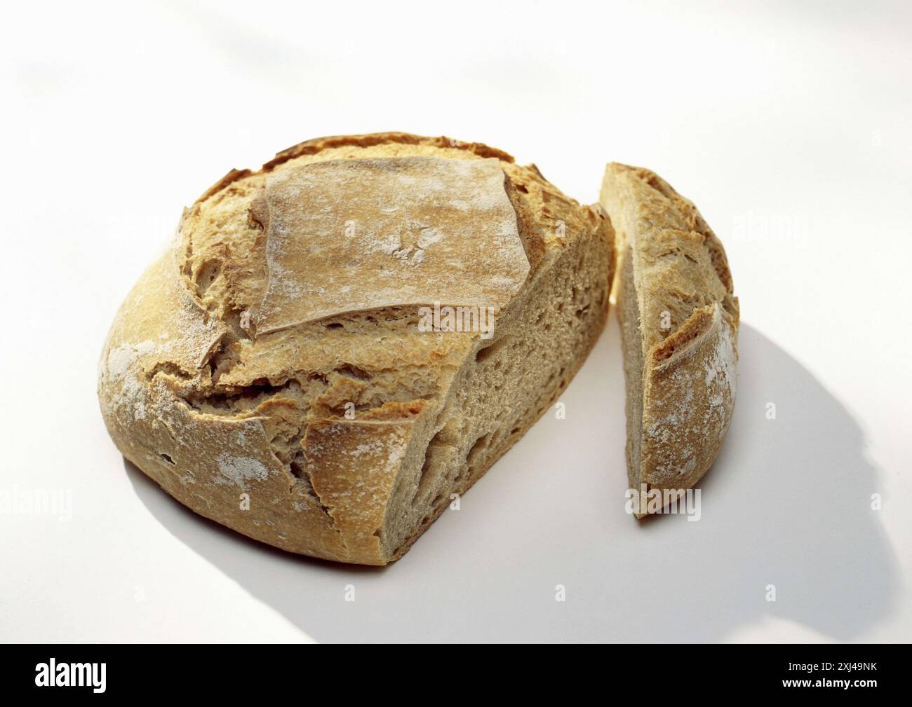 Round loaf of bread Stock Photo - Alamy