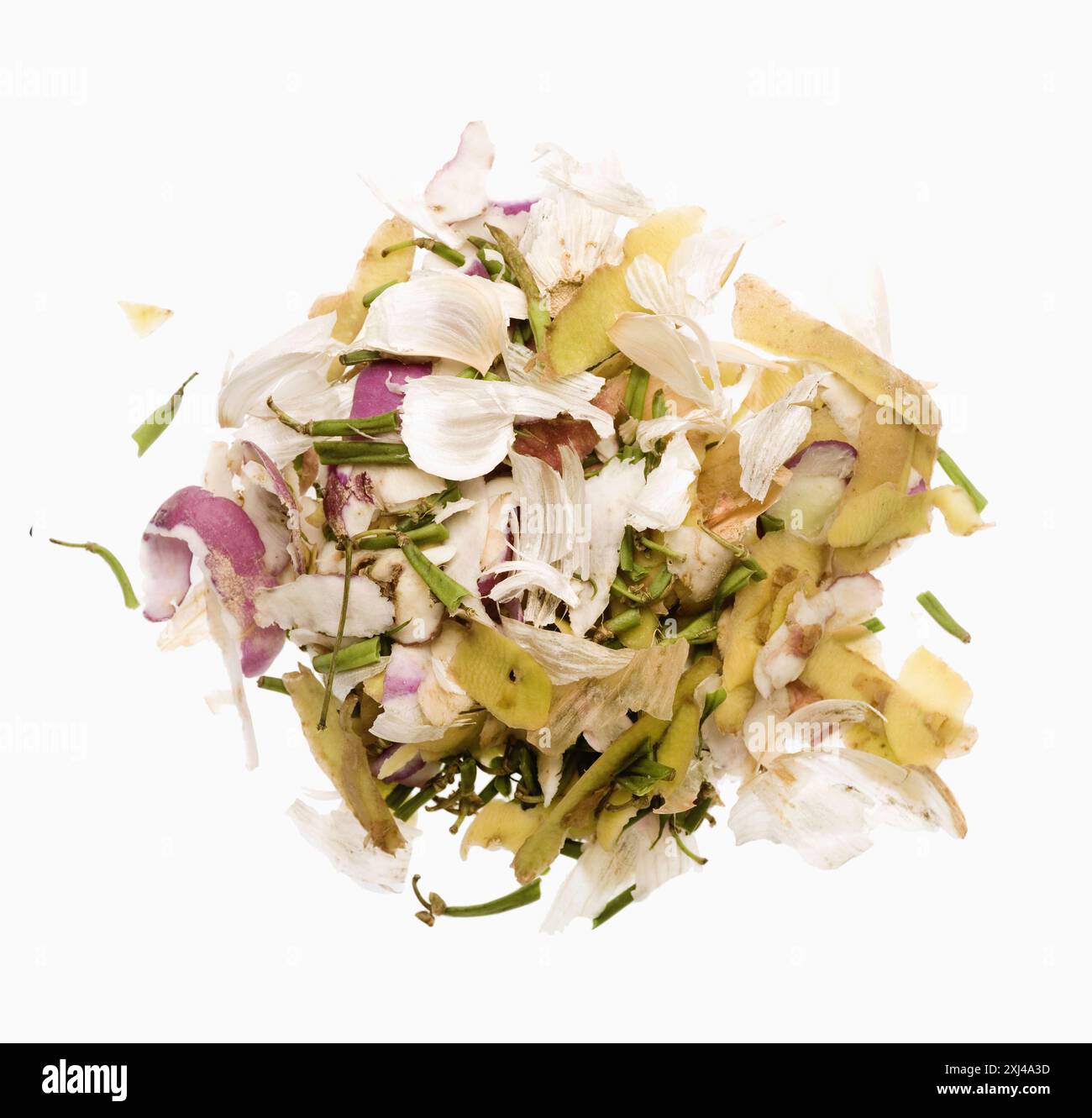 Heap vegetable scraps Cut Out Stock Images & Pictures - Alamy
