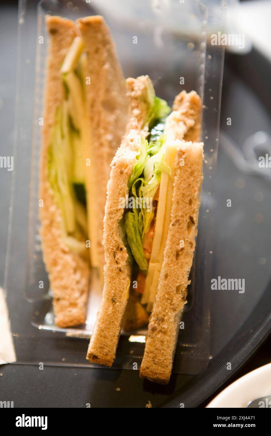 take away club sandwich Stock Photo - Alamy