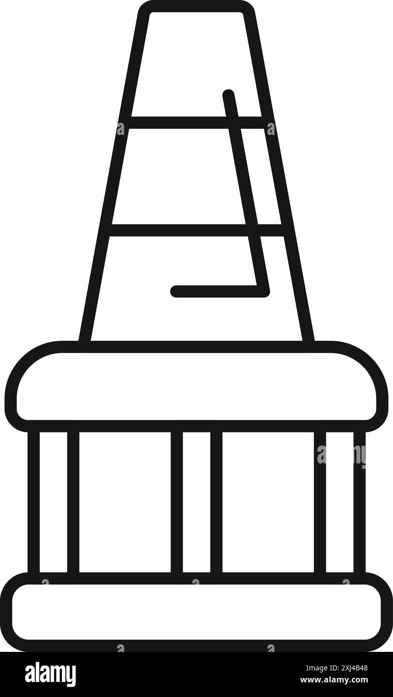 Geodetic landmark Stock Vector Images - Alamy