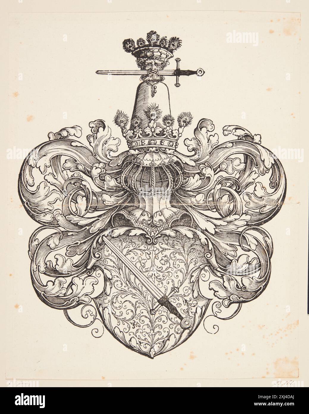 Coat-of-Arms of the Kress von Kressenstein's family Beham, Hans Sebald ...