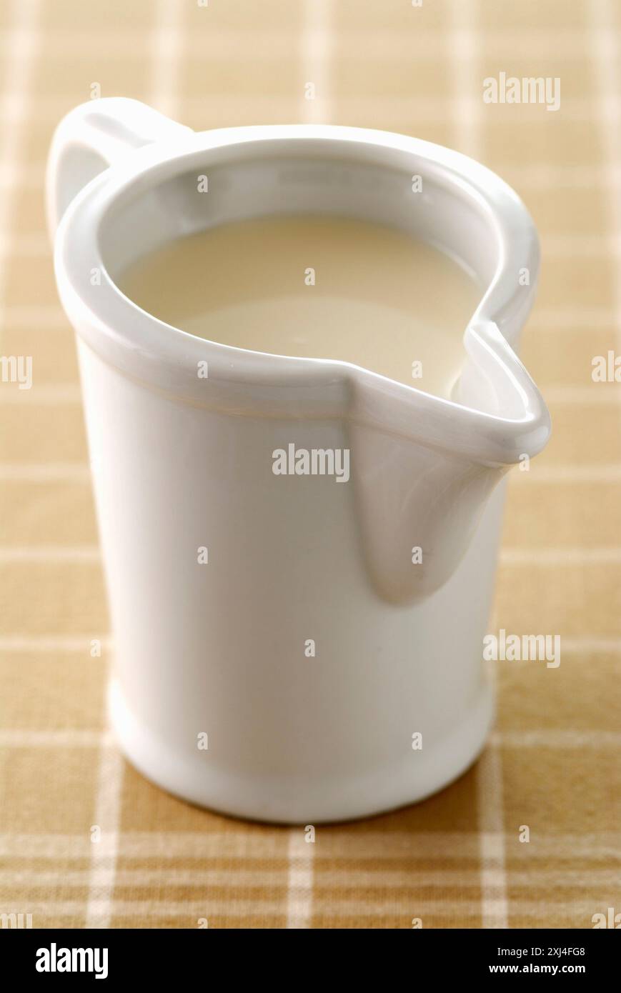 small jug of milk Stock Photo - Alamy