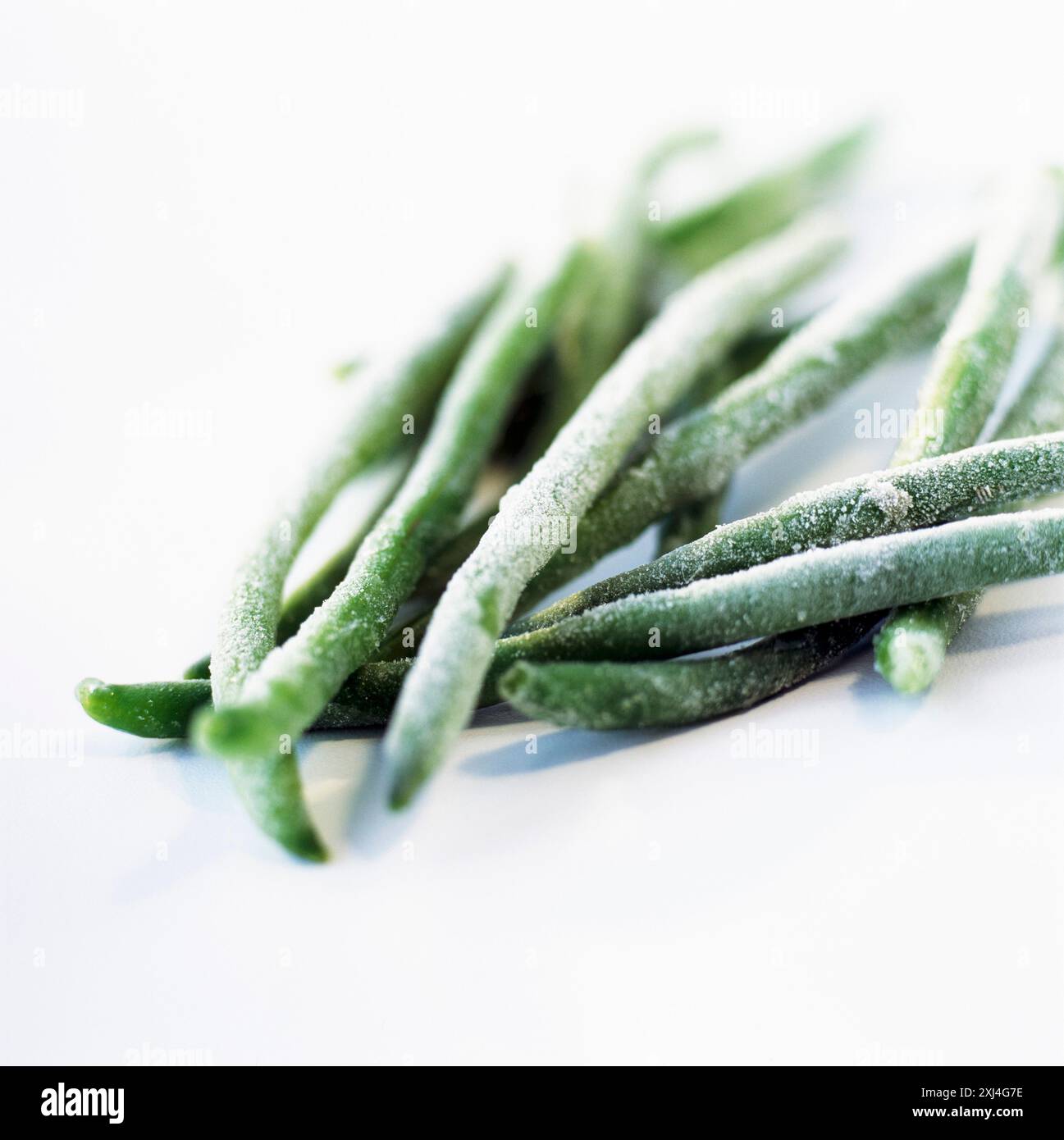 Frozen green beans Stock Photo - Alamy