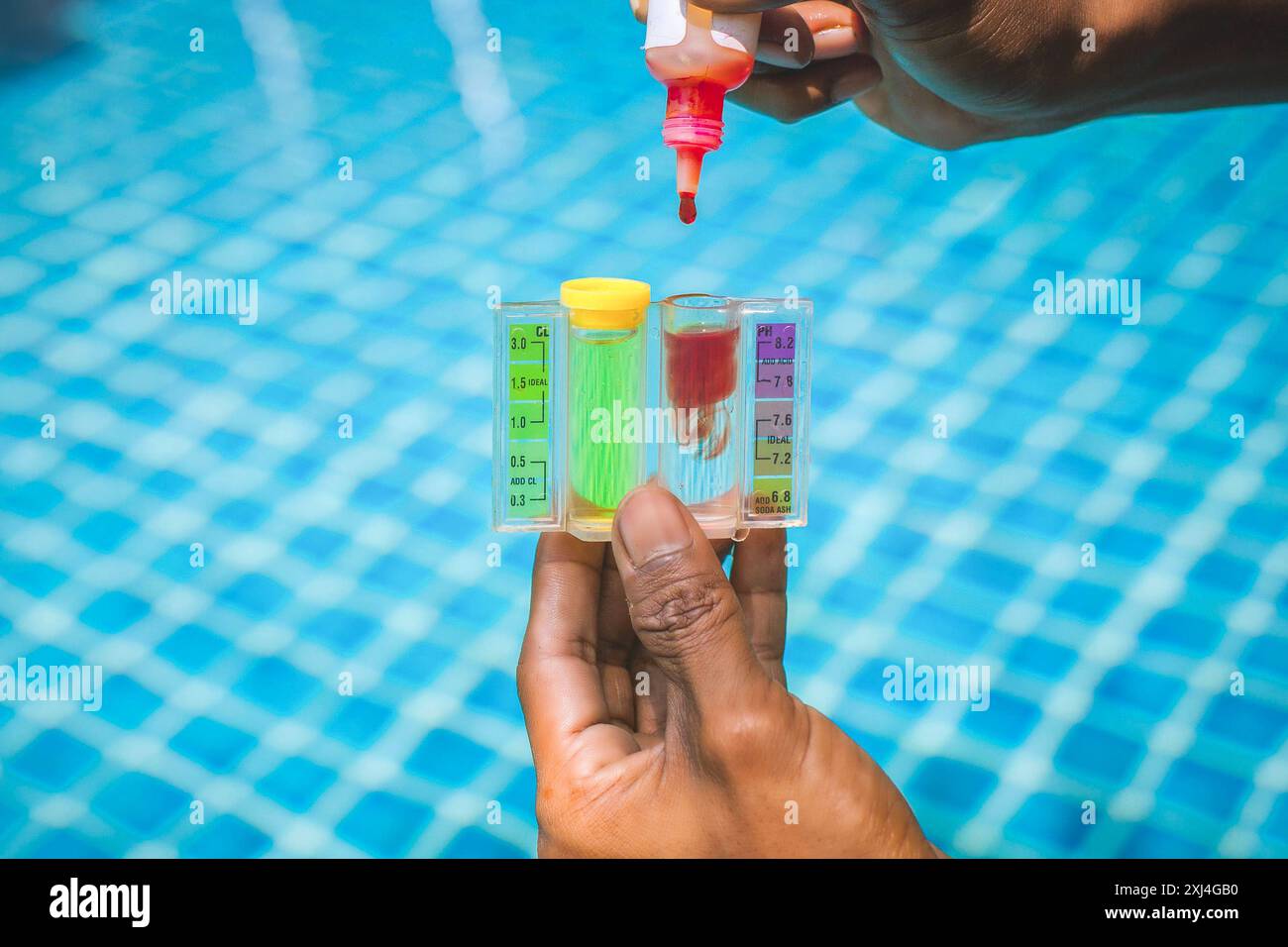 Ph value water treatment hi-res stock photography and images - Alamy