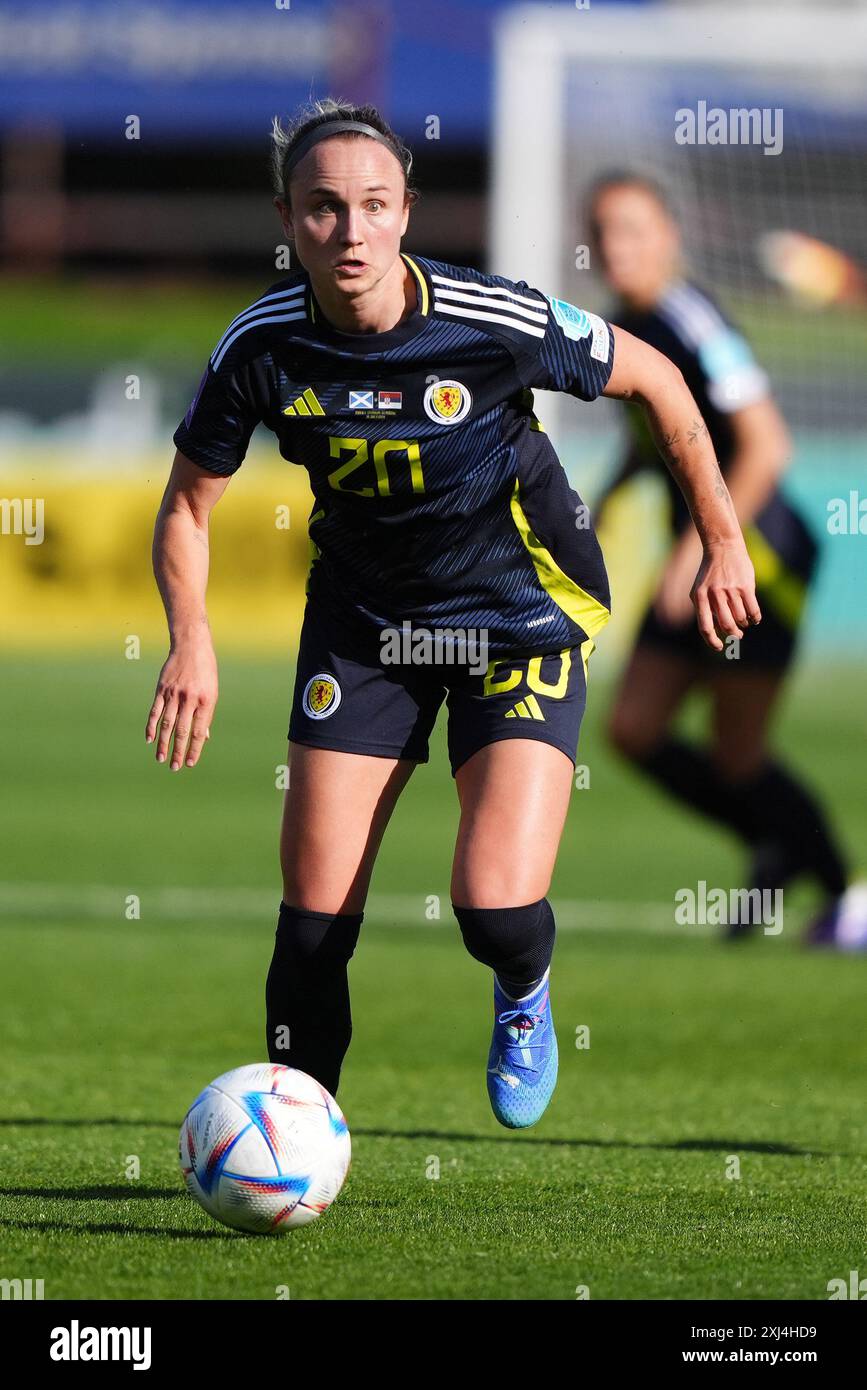 Scotland’s Martha Thomas during the UEFA Women's Euro 2025 qualifying ...
