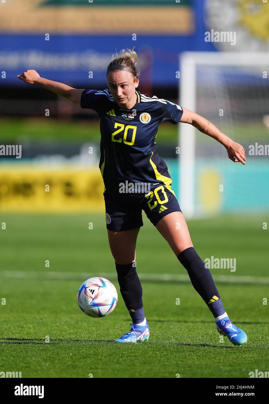 Scotland’s Martha Thomas during the UEFA Women's Euro 2025 qualifying ...