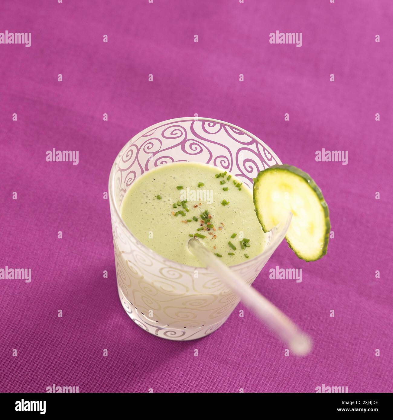 Cretan milk shake Stock Photo - Alamy