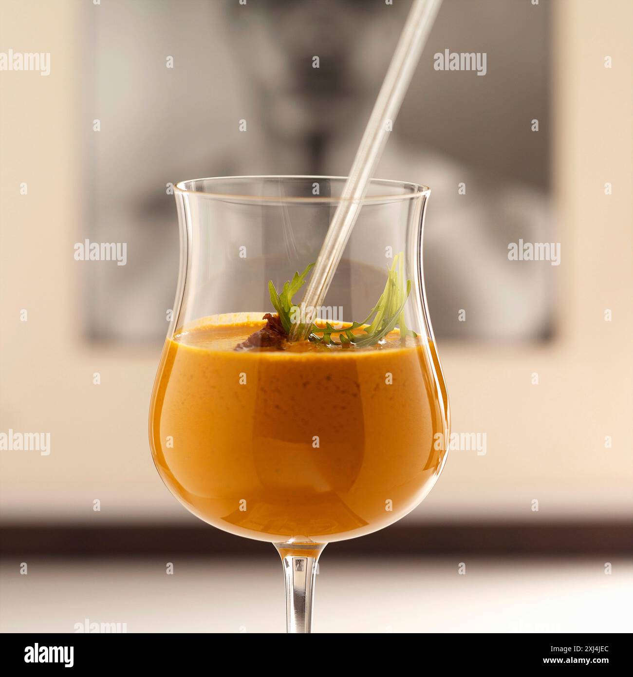 Preserved tomato milk shake Stock Photo - Alamy