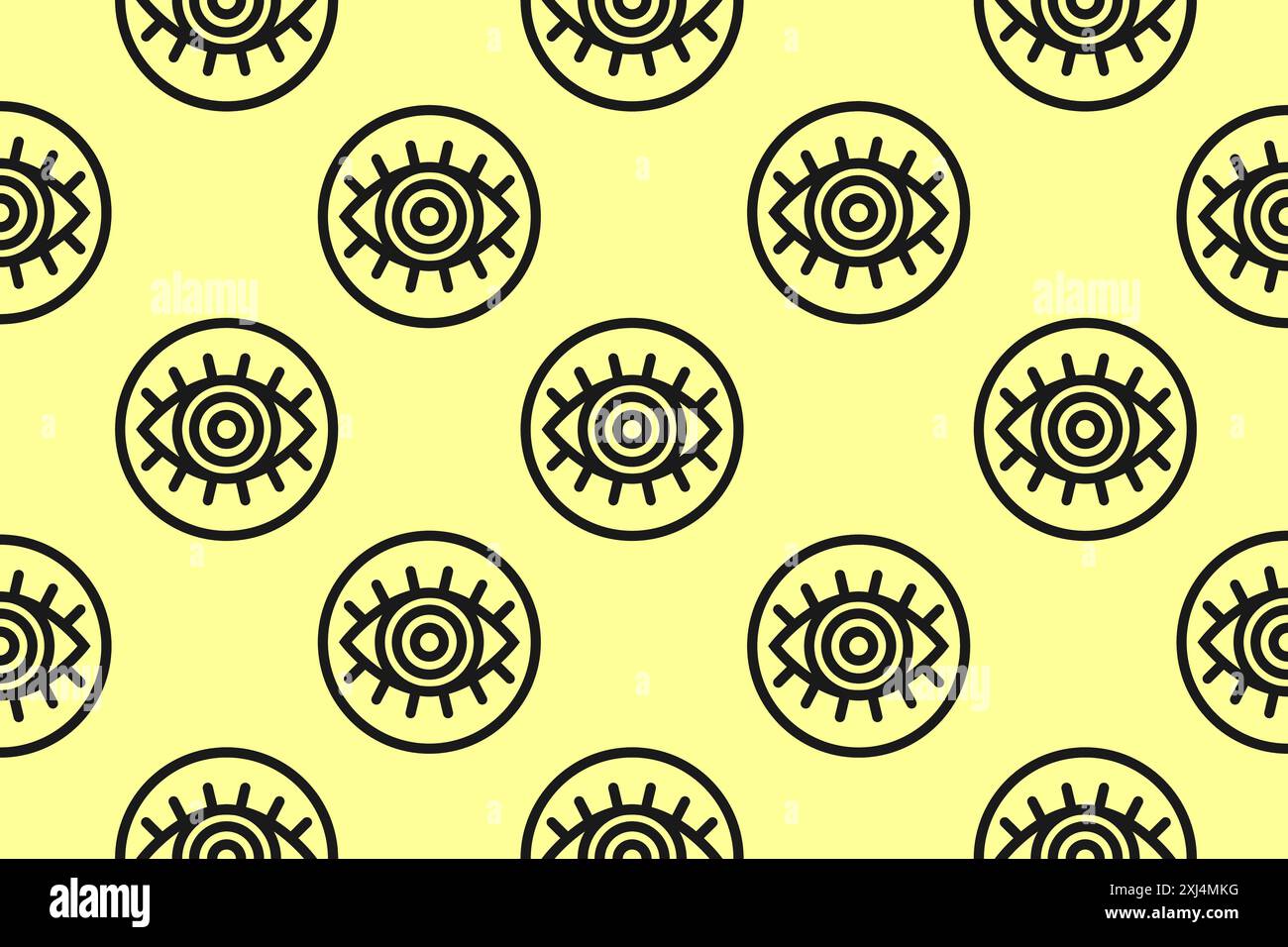 Seamless abstract pattern. Open eye. Esoteric symbol. Vector ...