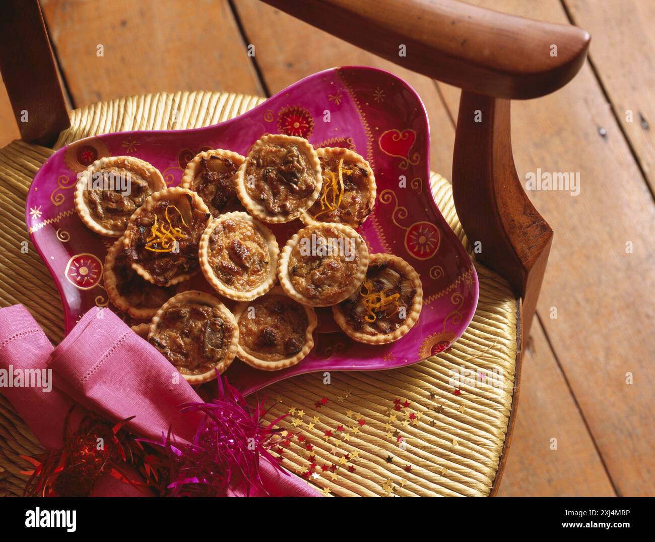 Selection of mini quiches Stock Photo - Alamy