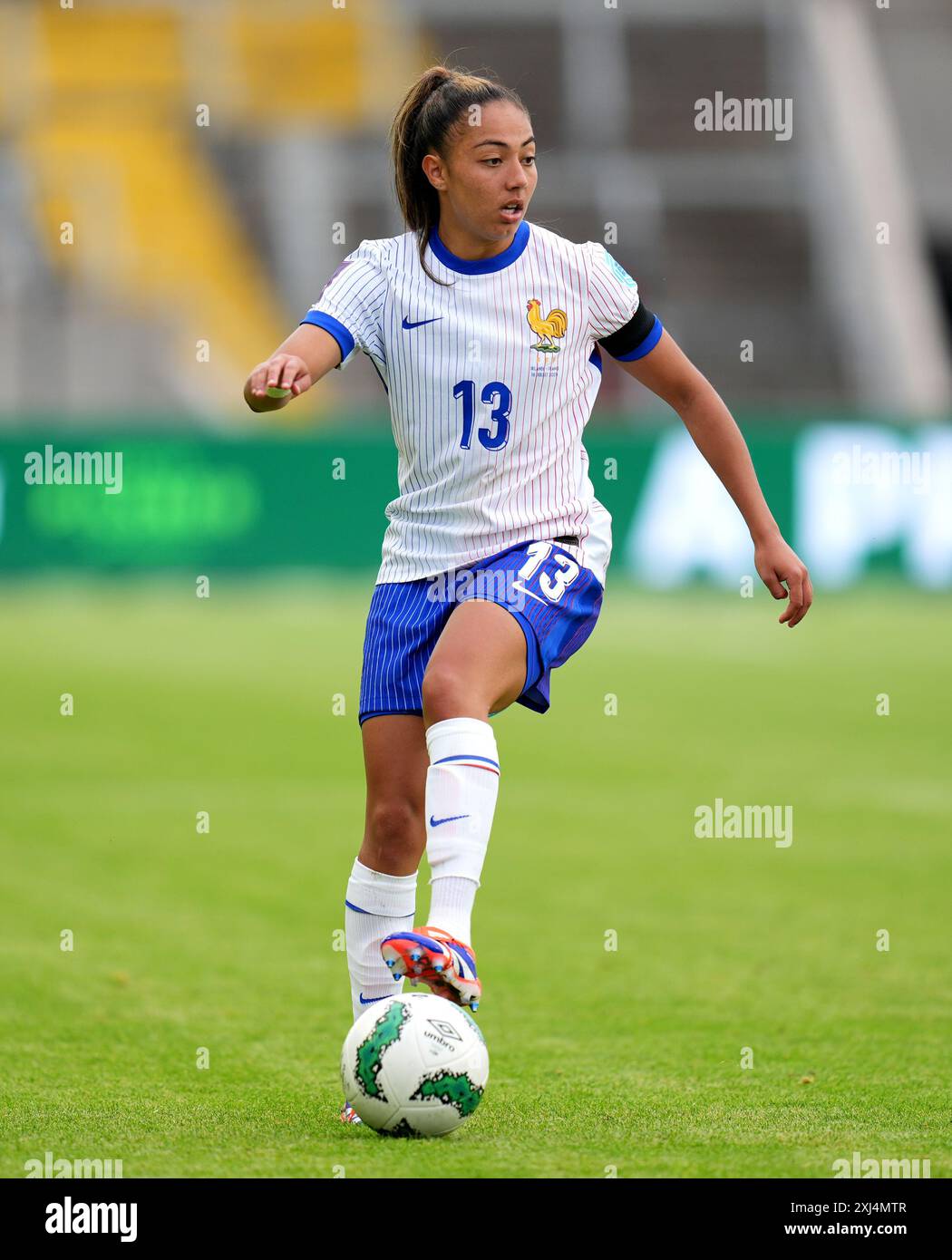 France's Selma Bacha during the UEFA Women's Euro 2025 qualifying match ...