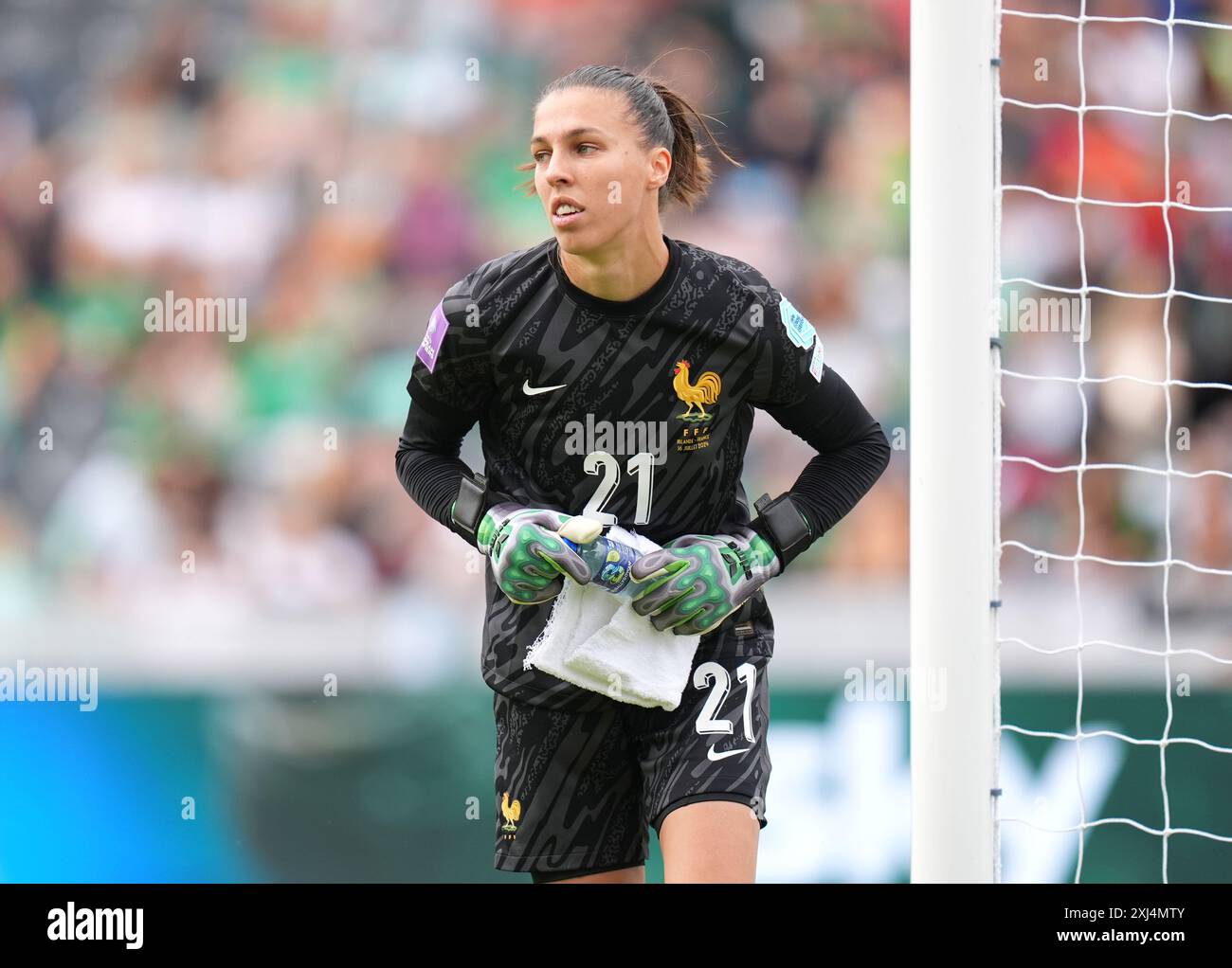 France goalkeeper Constance Picaud during the UEFA Women's Euro 2025 ...