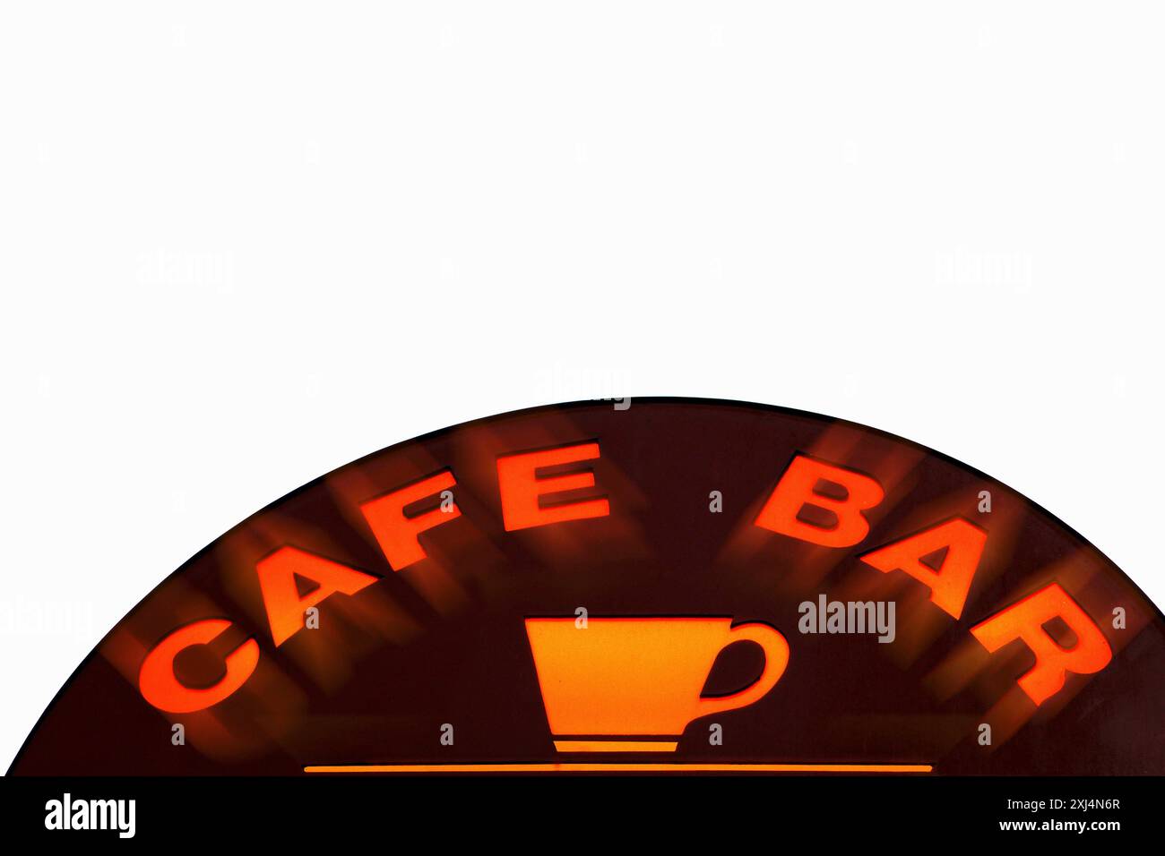 Cafe Bar sign Stock Photo - Alamy