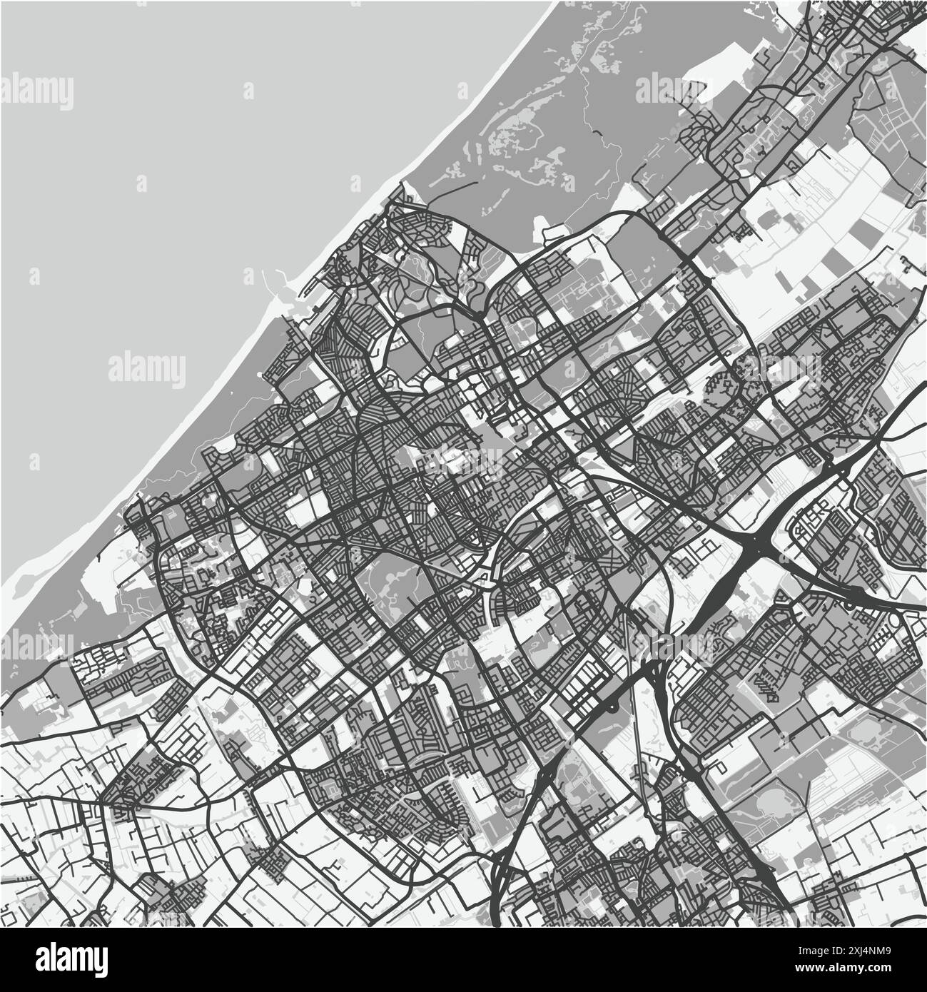 netherlands map the hague