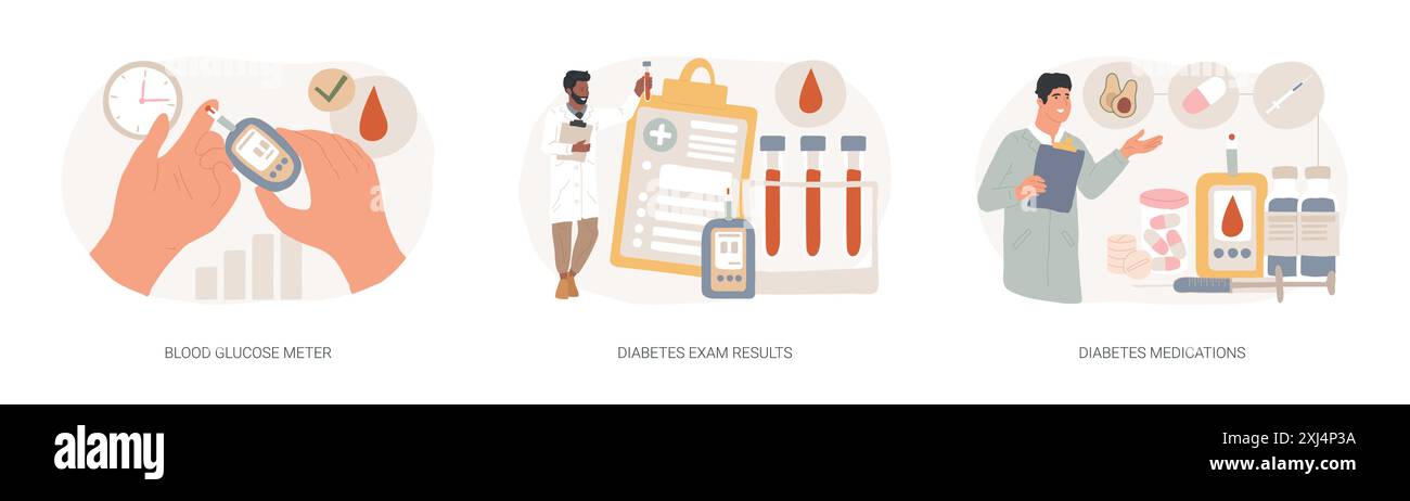 Diabetes mellitus drug Stock Vector Images - Alamy