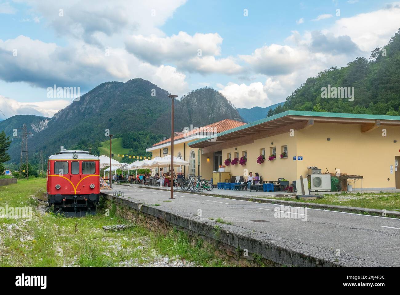 Resiutta, Italy (6th July 2024) - The former railway station ...